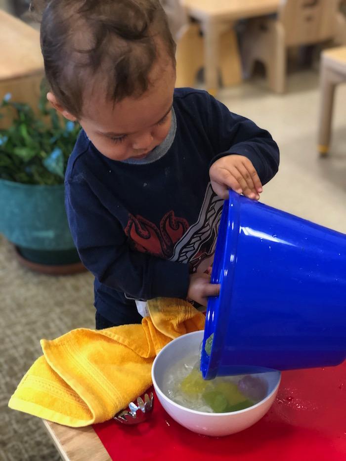 Water and the Montessori Toddler